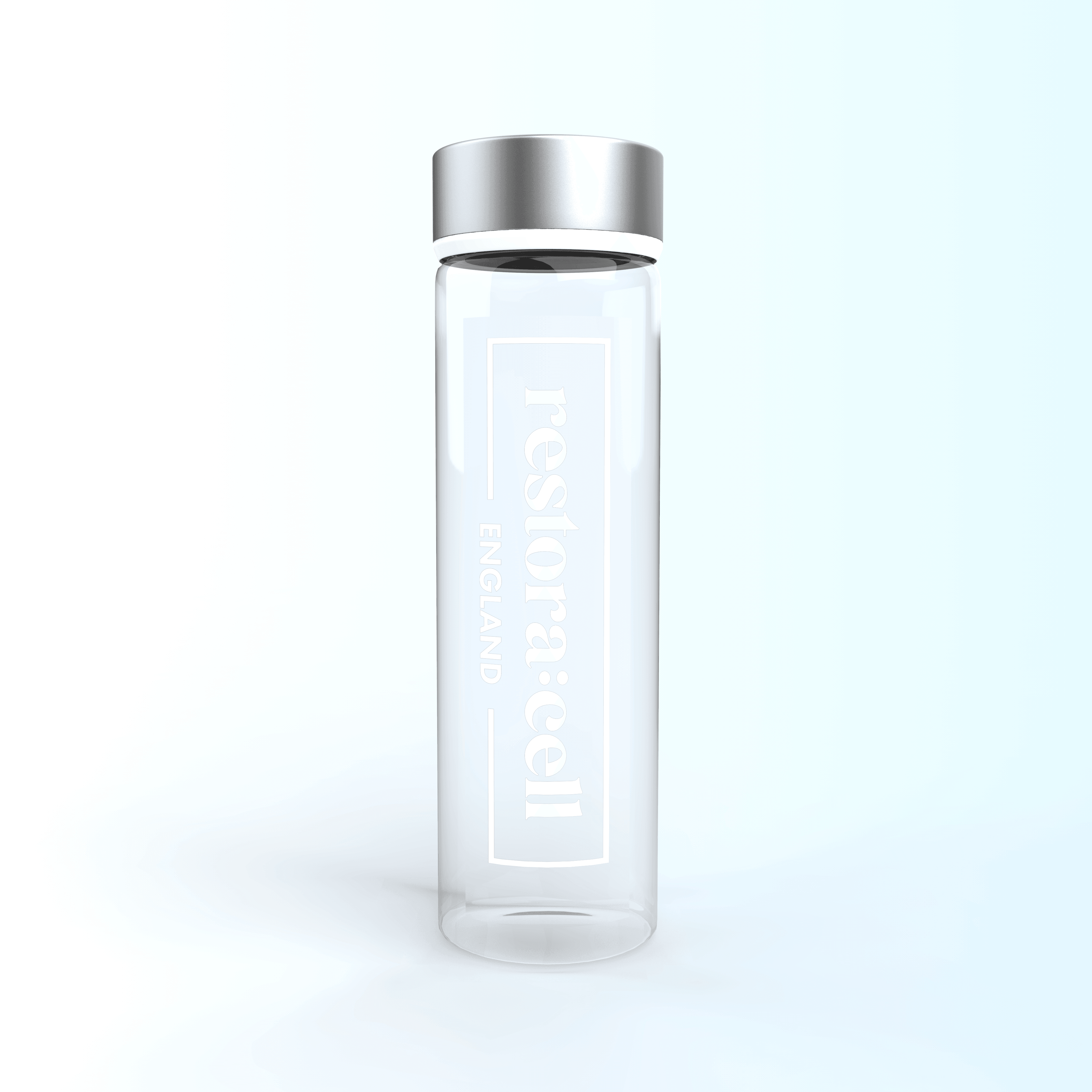 restora:cell Glass Bottle – Glass, Eco-Friendly, Reusable & BPA-Free